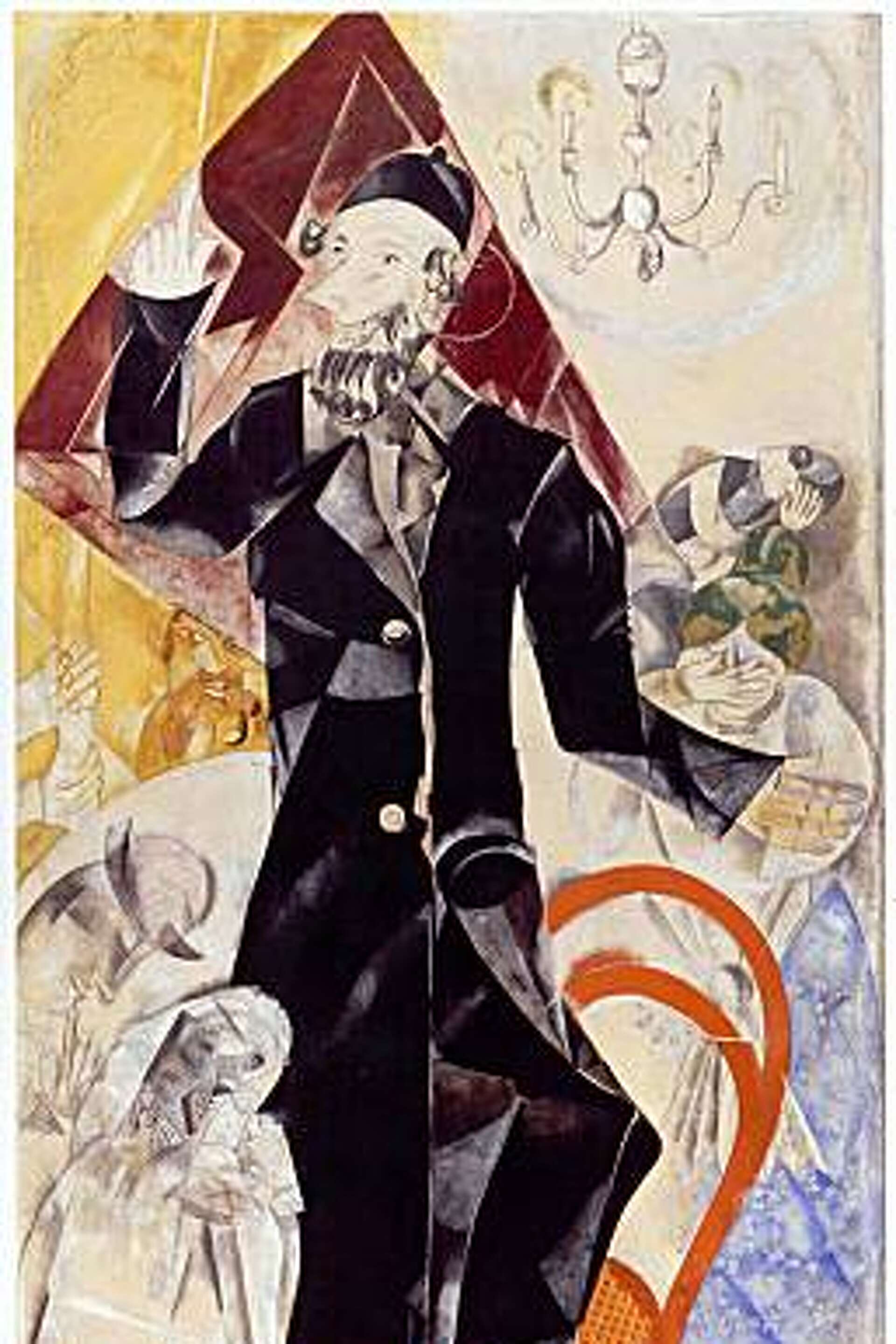 Art review: Chagall's Jewish theater artwork