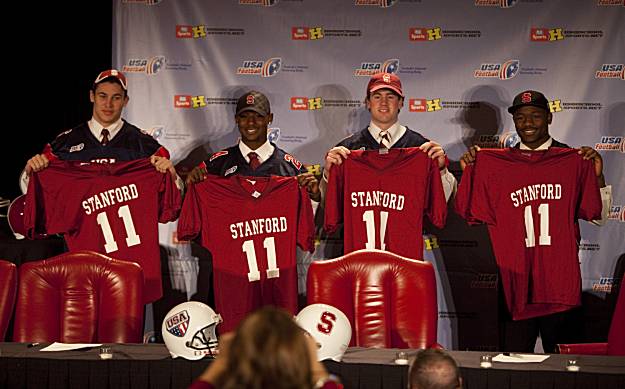 Stanford football recruiting class in top 25