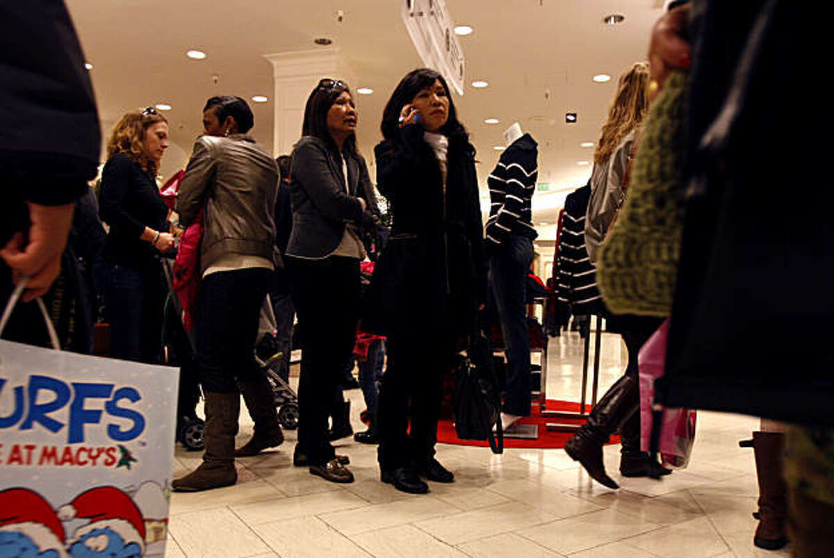 Black Friday shoppers out in force