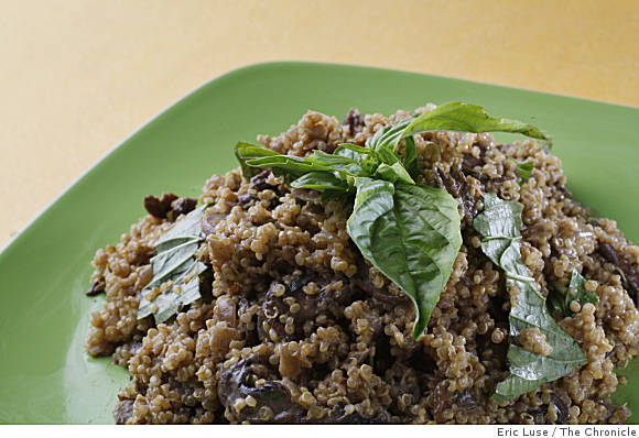 The Roving Feast: Quinoa 'risotto' blends traditions of Peru, Italy