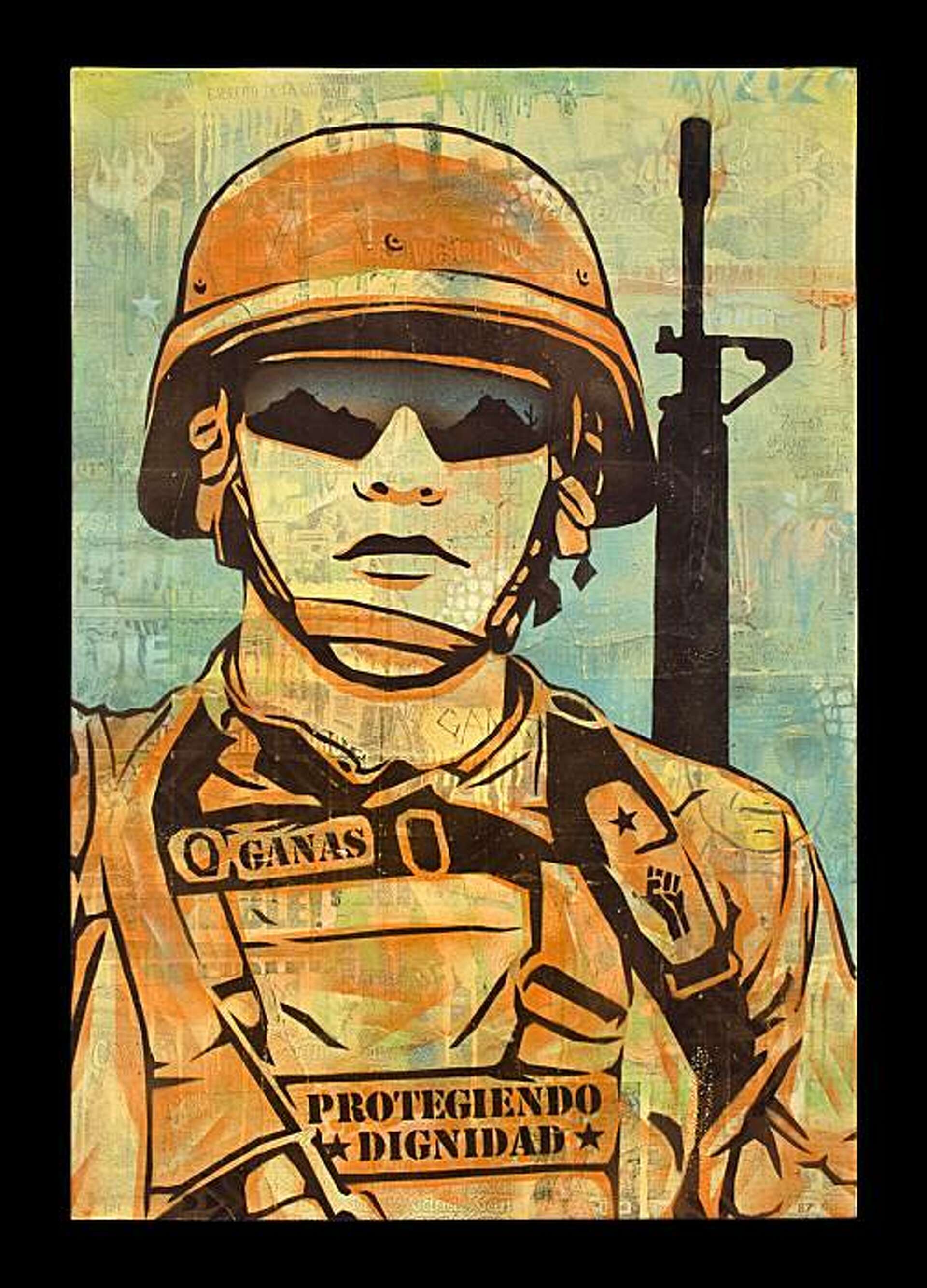 'Ganas 2020': Artist depicts fictional revolution