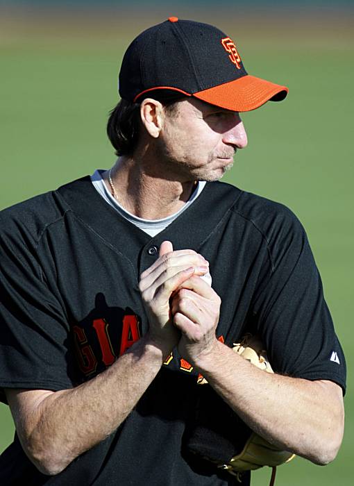 Giants will hit you with a right and left