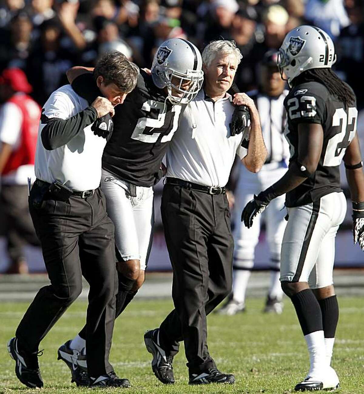 Raiders fullback Marcel Reece has become a force