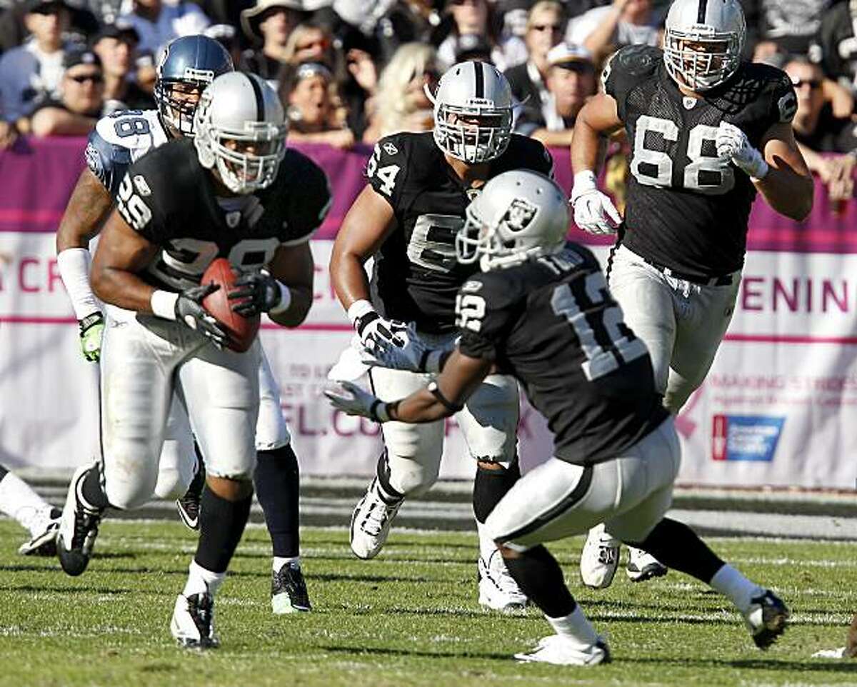 Raiders fullback Marcel Reece has become a force