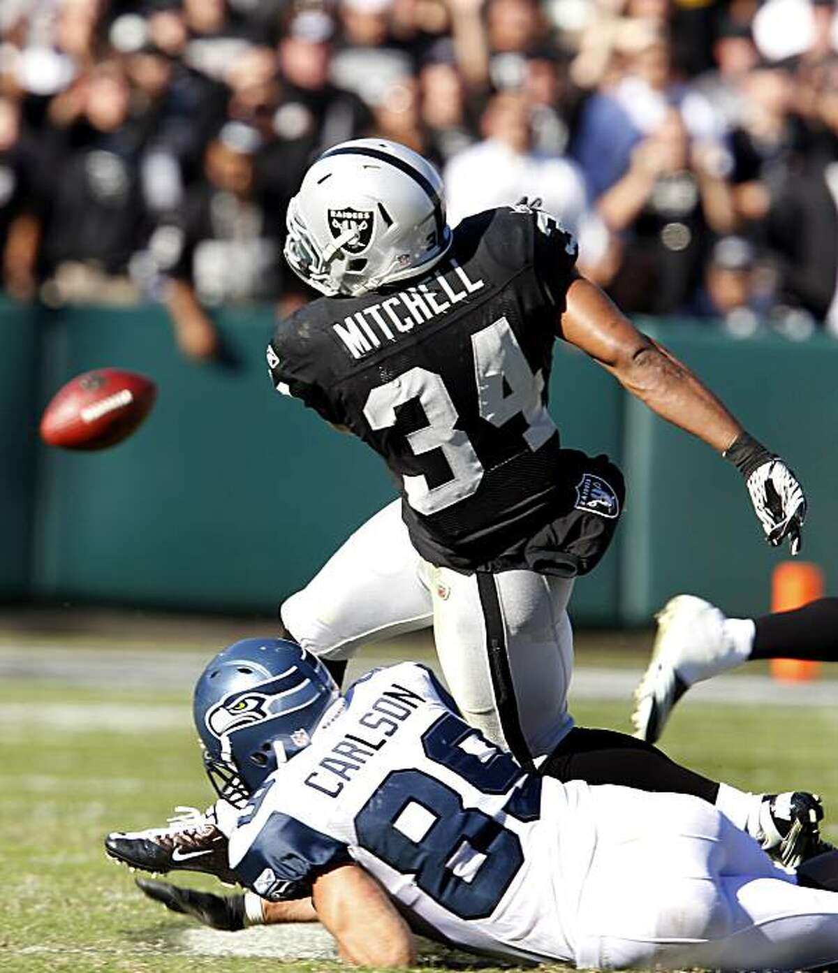 Raiders fullback Marcel Reece has become a force