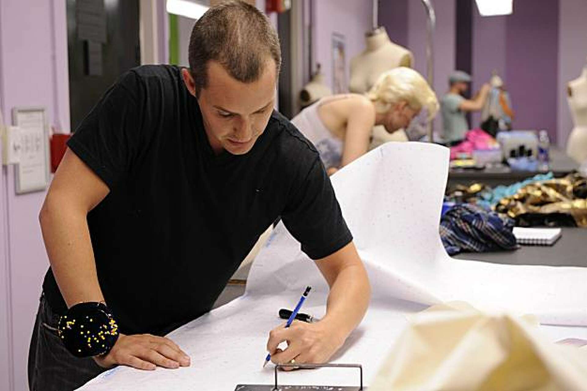 Designer Christopher Collins back from 'Runway'