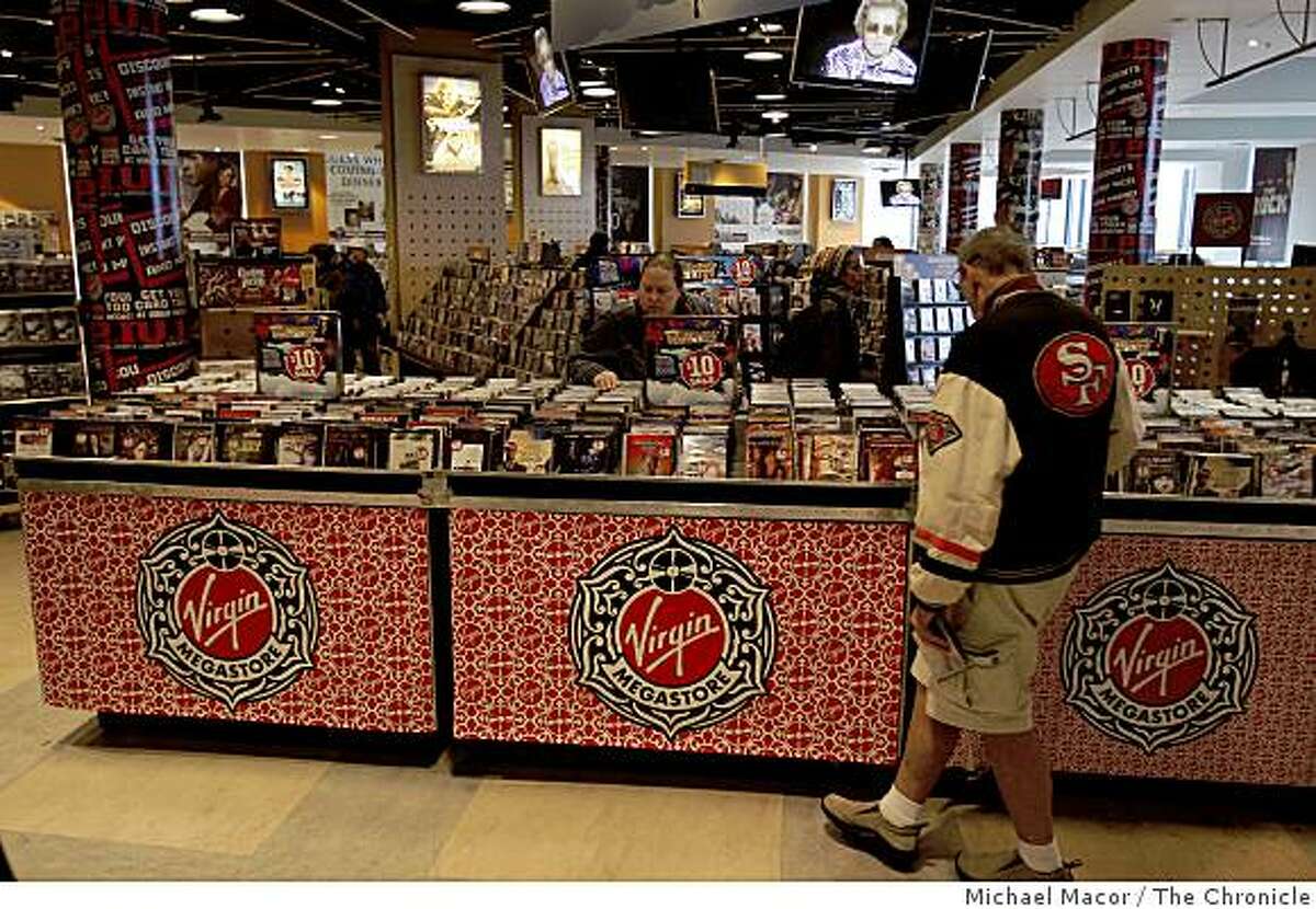 Virgin Megastore in S.F. will liquidate