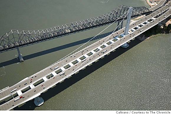 New Bay Bridge span on road to being icon