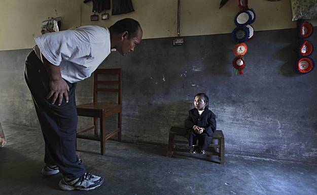 Nepalese boy becomes world's shortest man