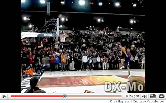 A lot of dunk in the trunk