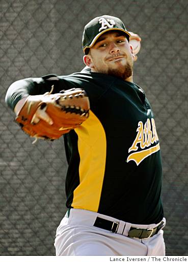 A's coach sets physical baseline for pitchers