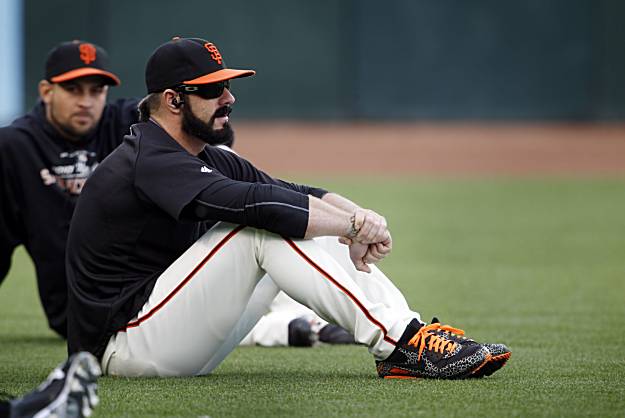 Giants' Wilson hopes hitters fear the beard