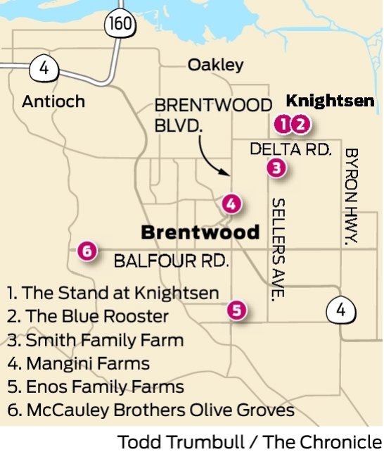 Knightsen and Brentwood: family farms