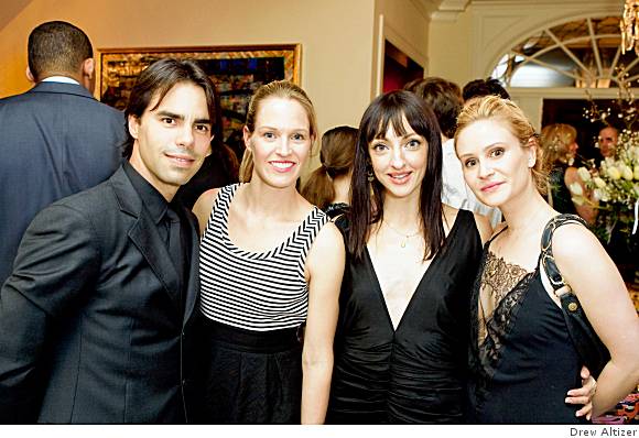 Ballet benefactors celebrate at party