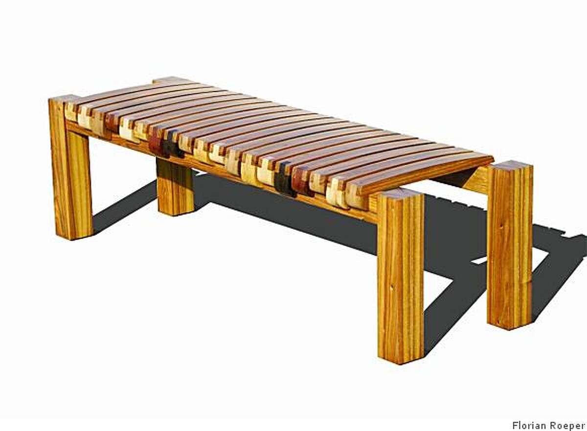 Roeper furniture fuses wood, metal