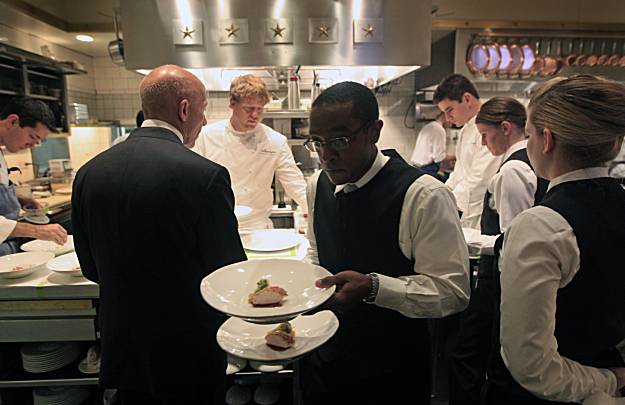 How French Laundry's chefs reach for the stars