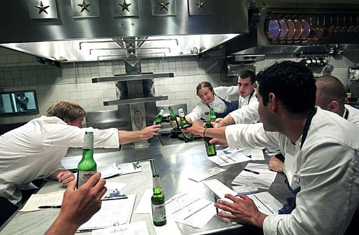 How French Laundry's chefs reach for the stars
