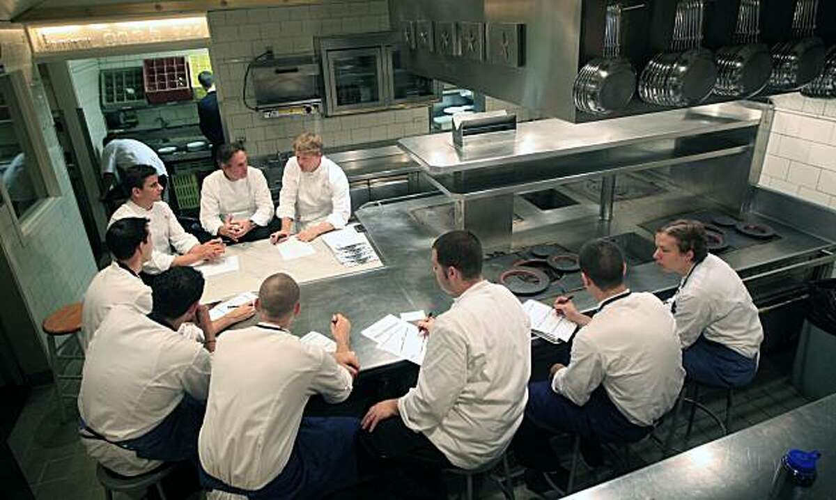 How French Laundry's chefs reach for the stars