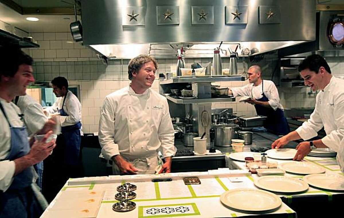 How French Laundry's chefs reach for the stars