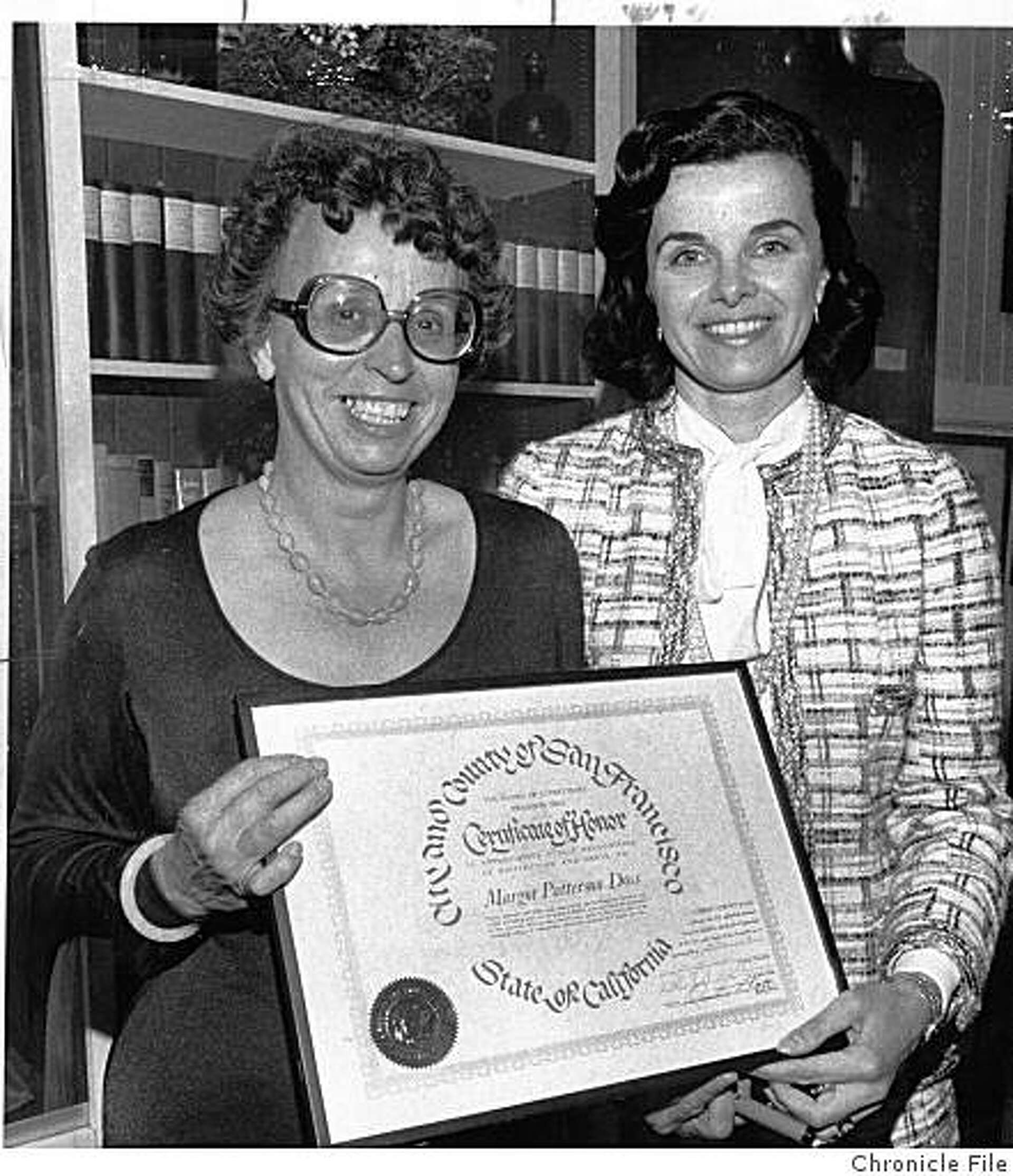 Margot Patterson Doss had the city at her feet