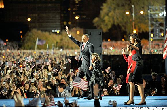 Old memory sparked by Obama victory speech