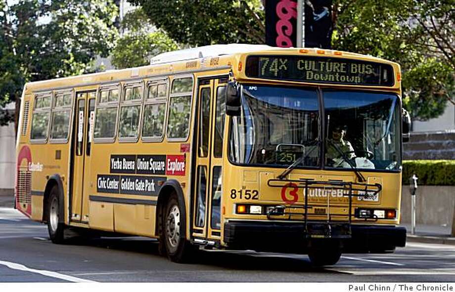 Muni pares back service on new CultureBus line - SFGate