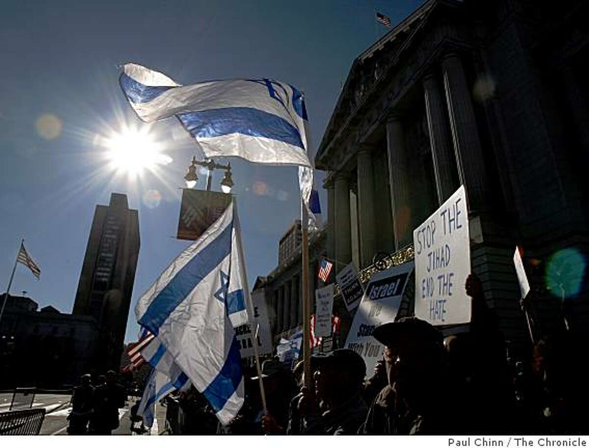 Peaceful S.F. protest of Israel's Gaza bombing