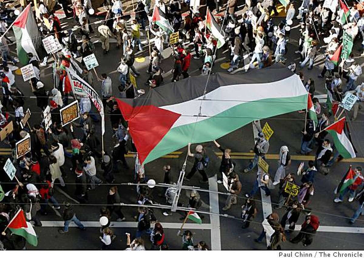 Peaceful S.F. protest of Israel's Gaza bombing