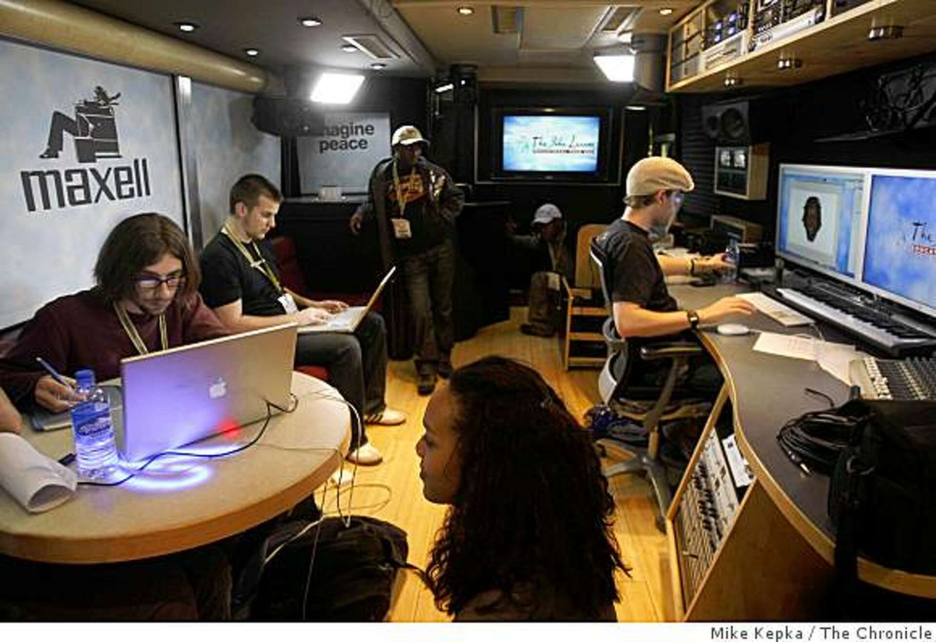 Lennon bus brings Africans, S.F. teens to song