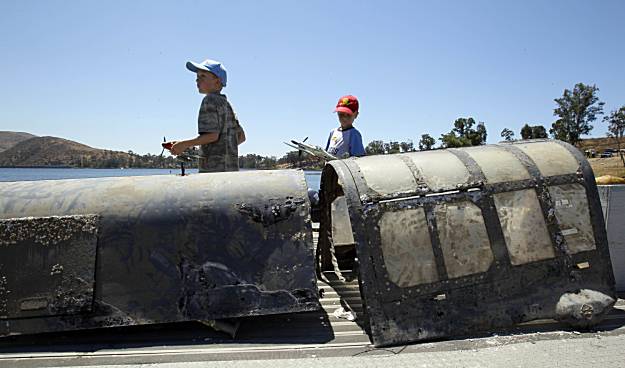 Rare WWII Helldiver being salvaged in San Diego