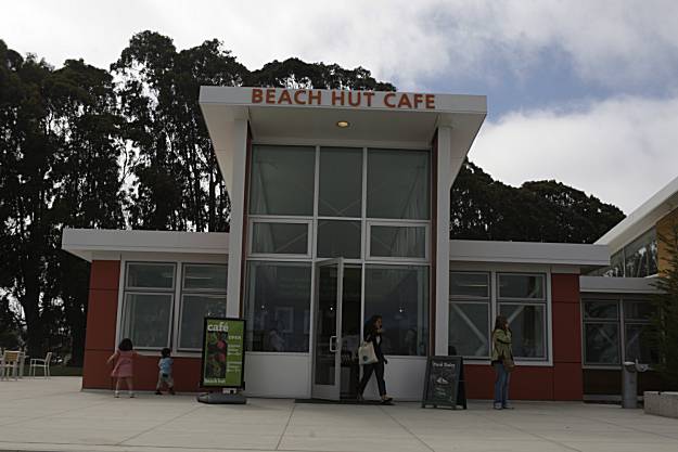 Temporary Beach Hut Cafe will be recycled