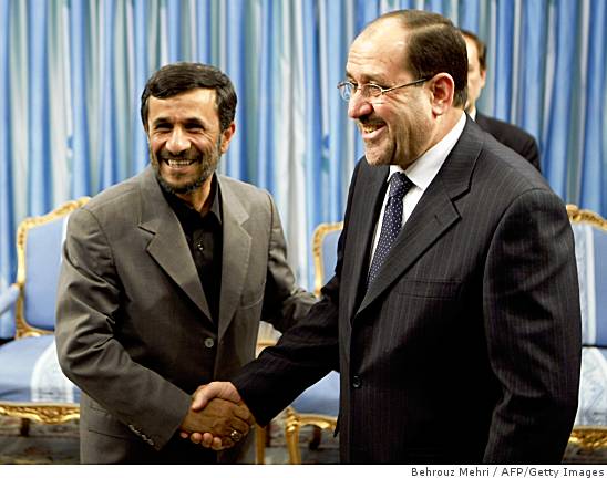 Iraqi leader meets with top Iranian officials
