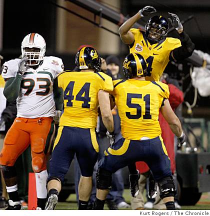 Cal beats Miami in Emerald Bowl