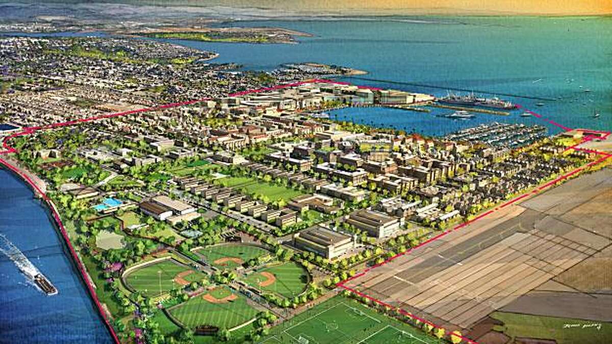 Developer sues to develop Alameda base