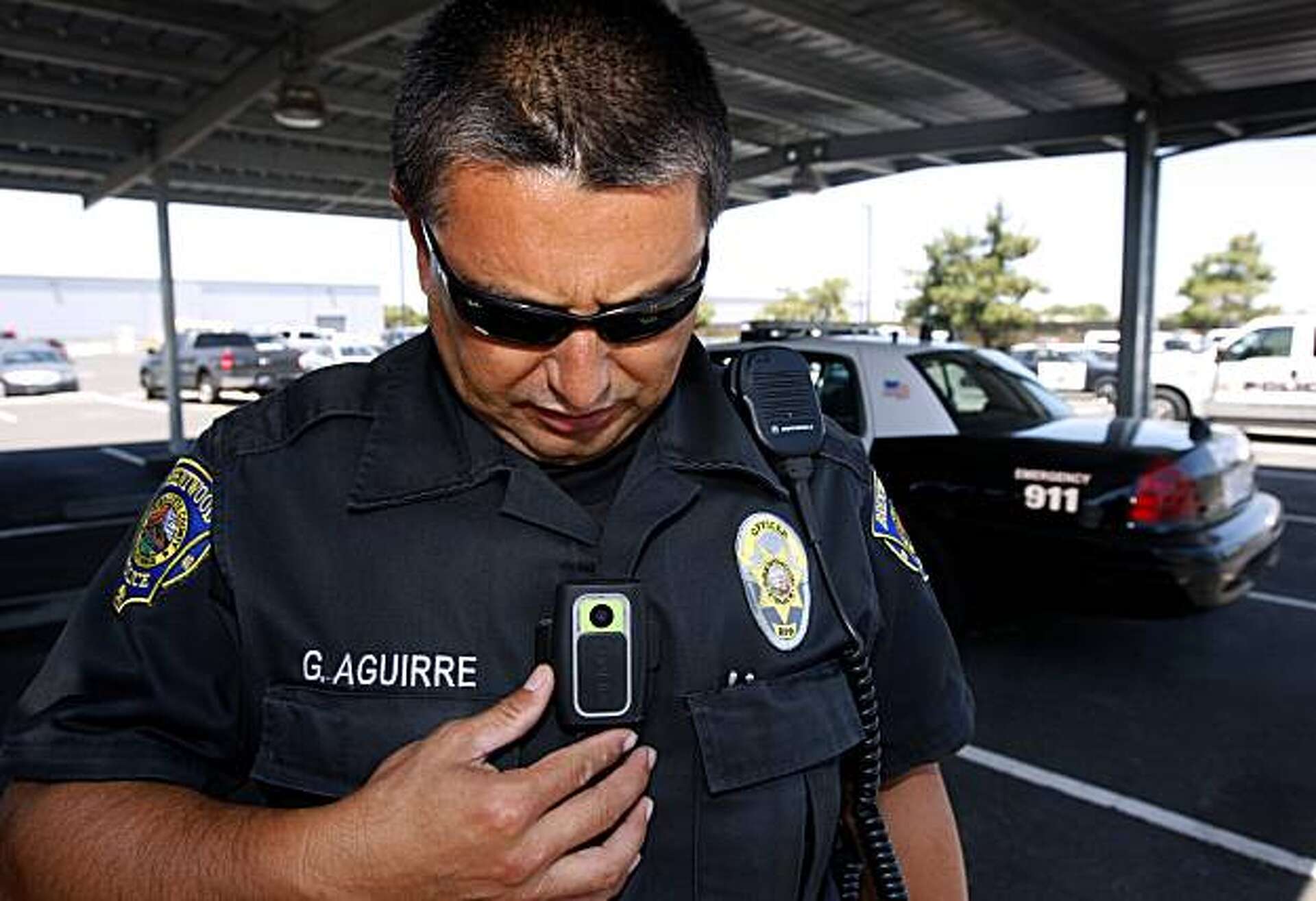 Many police use cameras to record interactions