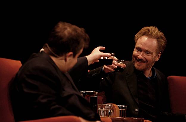 Drinking, positive thinking from Conan O'Brien