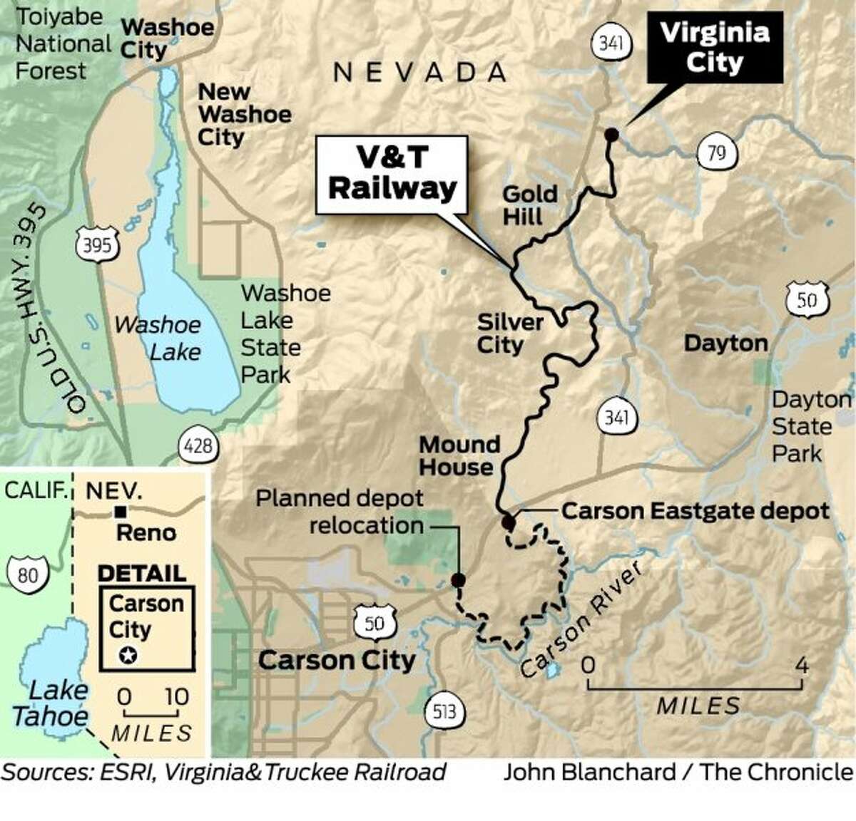 Virginia City rail line a blast from the past