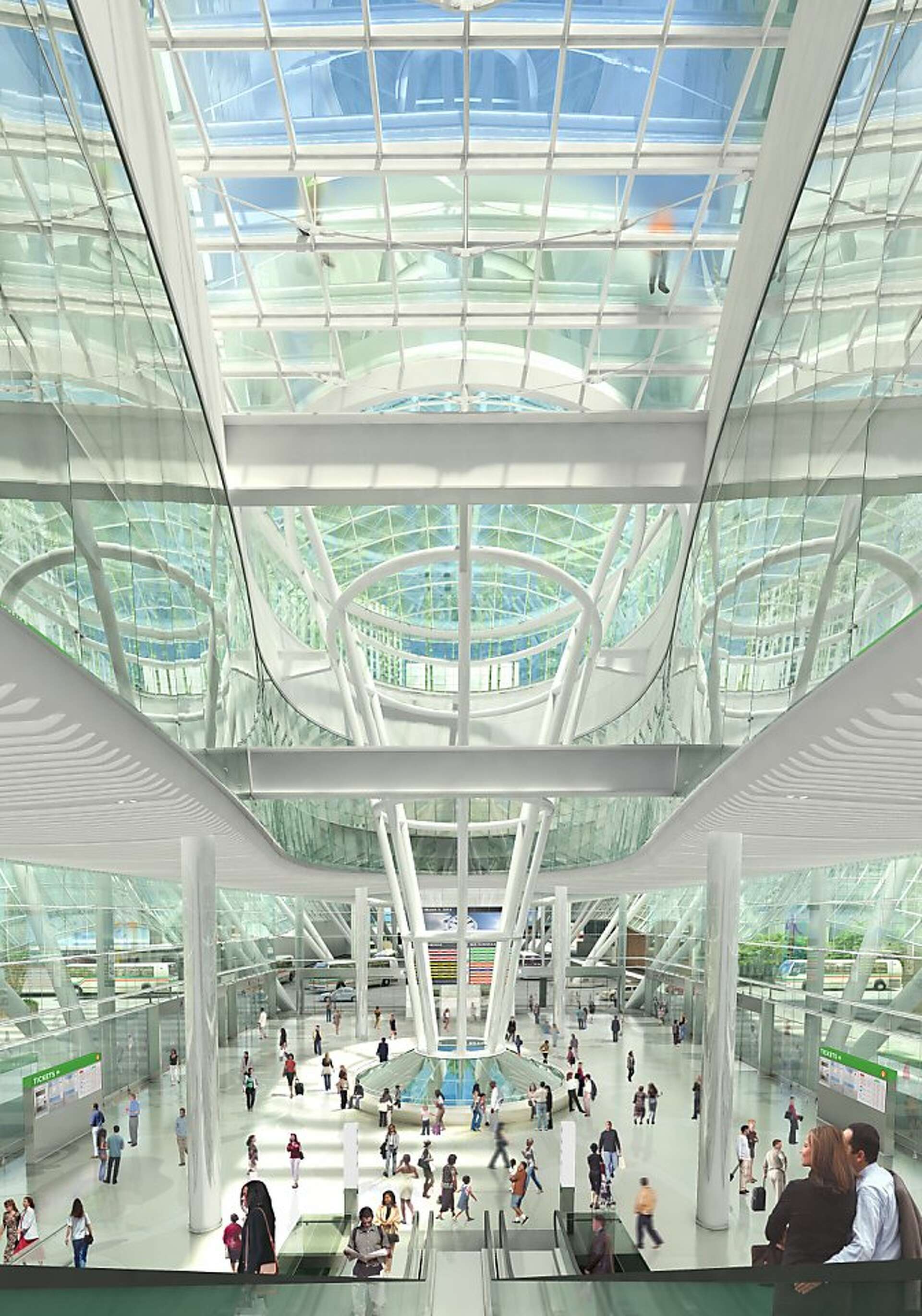 Plan for new Transbay Terminal in, under budget