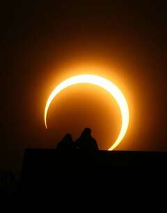Couple crosses the world chasing solar eclipses