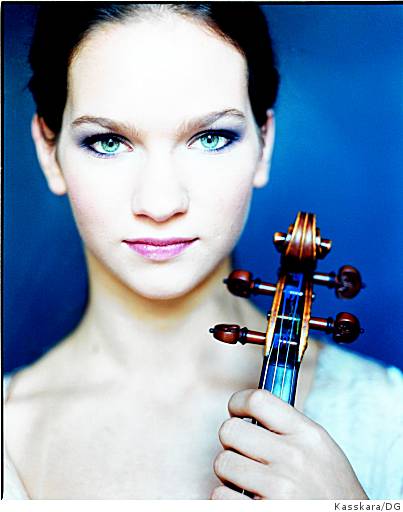 Music review: Hahn good, but not her best work