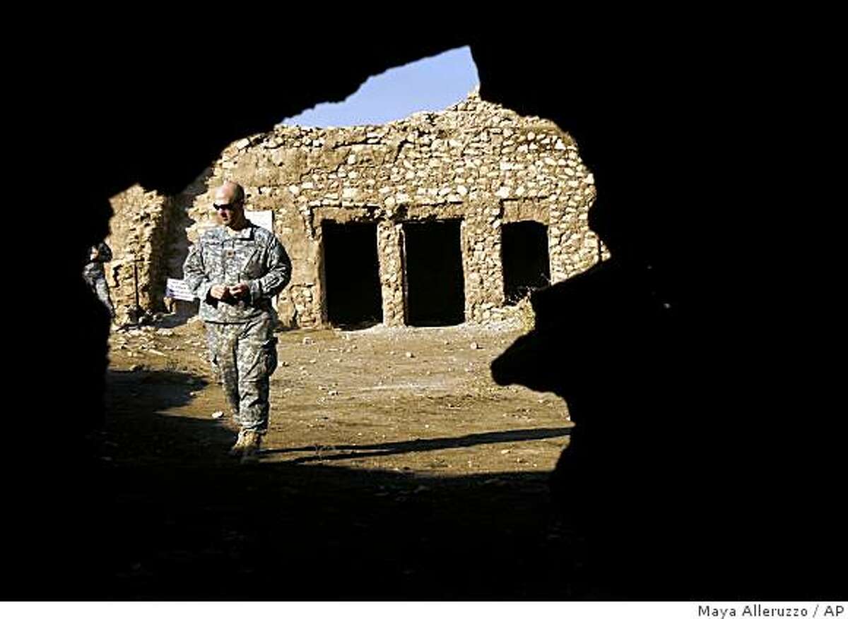 U.S. base protects Iraq's oldest monastery