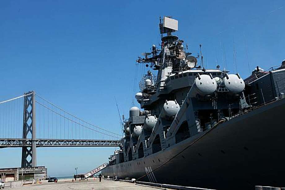 Russian warship makes rare S.F. appearance - SFGate