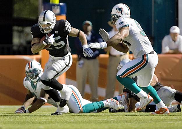 The Raiders' three-headed running attack