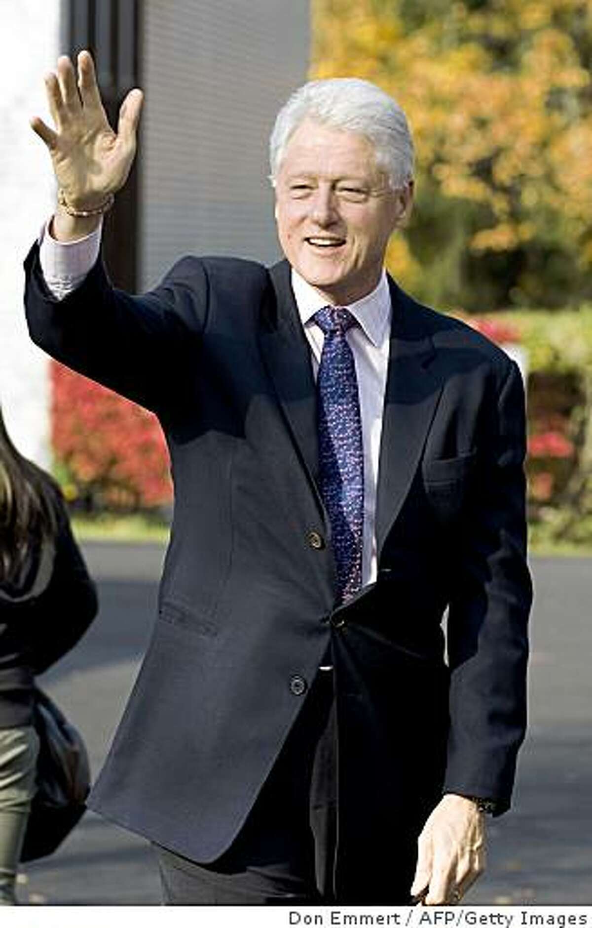Wife's prospects put Bill Clinton under review