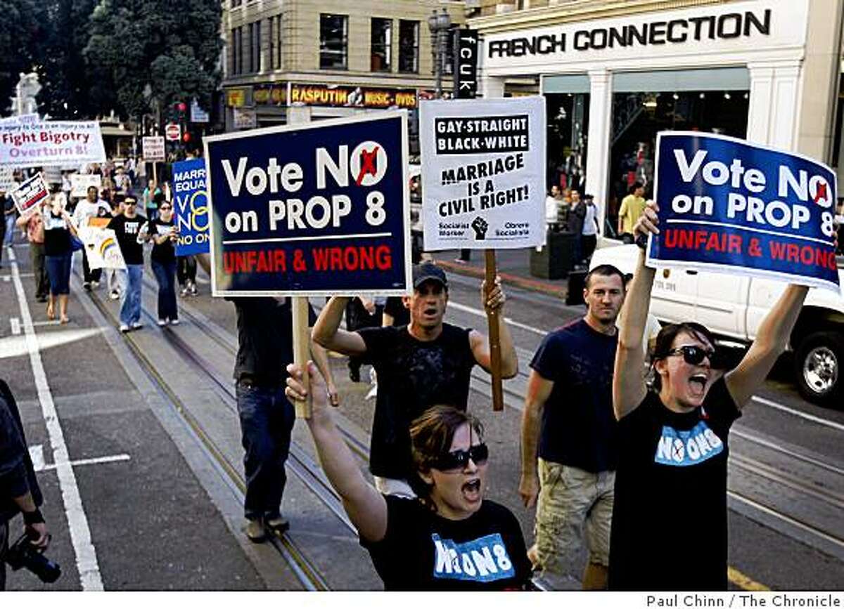 Bay Area demonstrations condemn Prop. 8