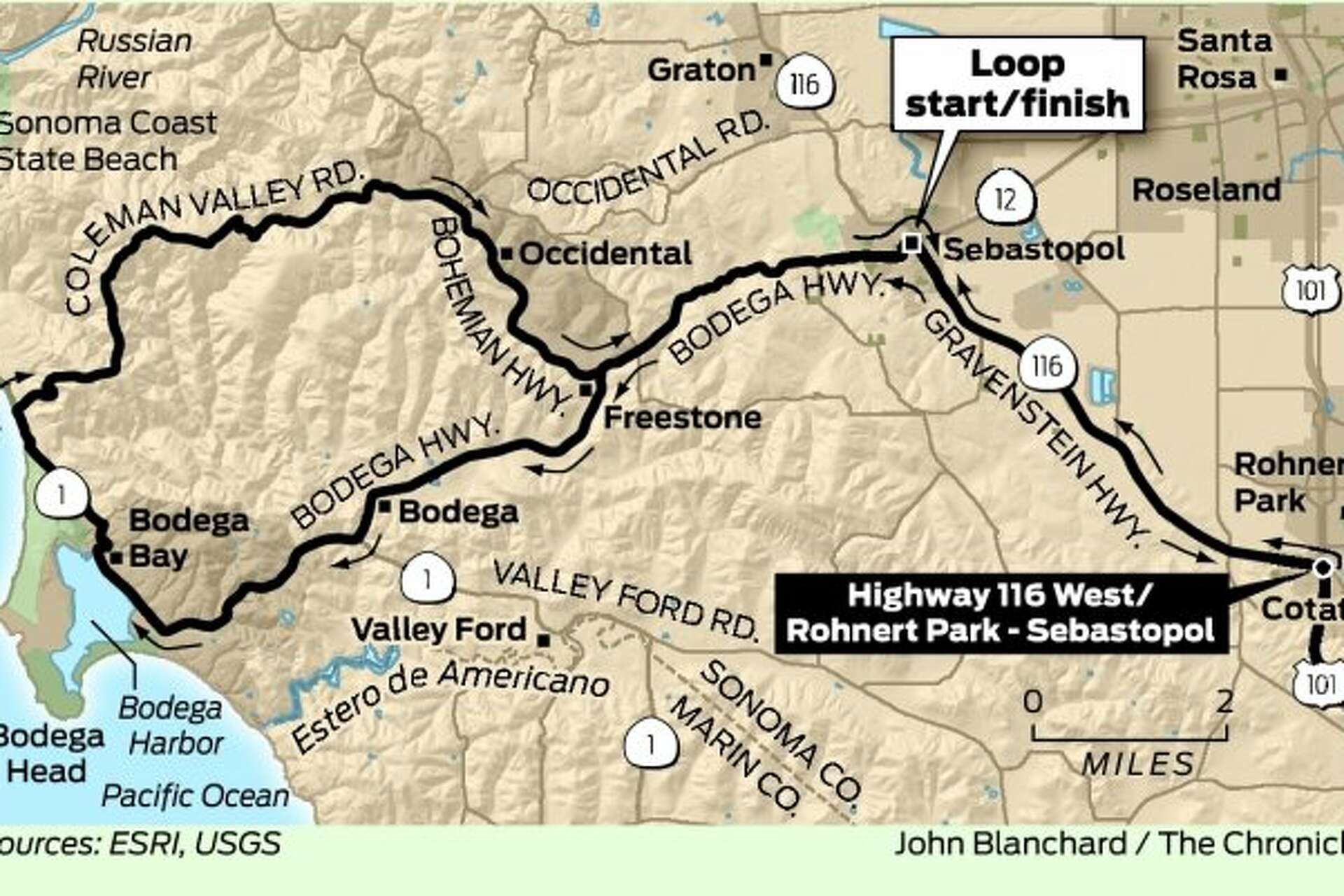 Sunday Drive: Bodega Bay Loop