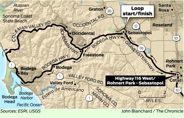 Sunday Drive: Bodega Bay Loop