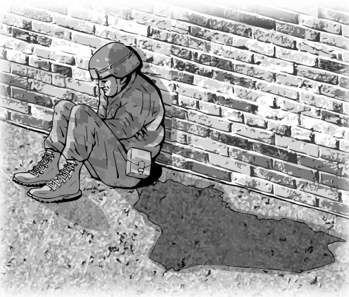 Iraq and Afghanistan war veterans join the homeless