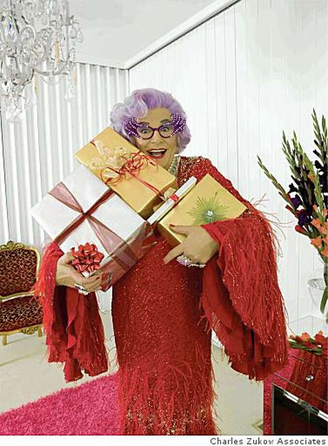 Dame Edna's almost last stand - SFGate