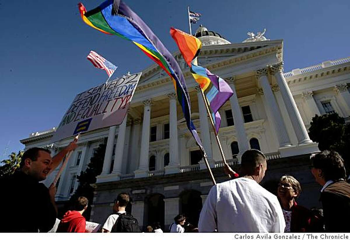 At least 400 protest outside Mormon Church, thousands more in Sacramento
